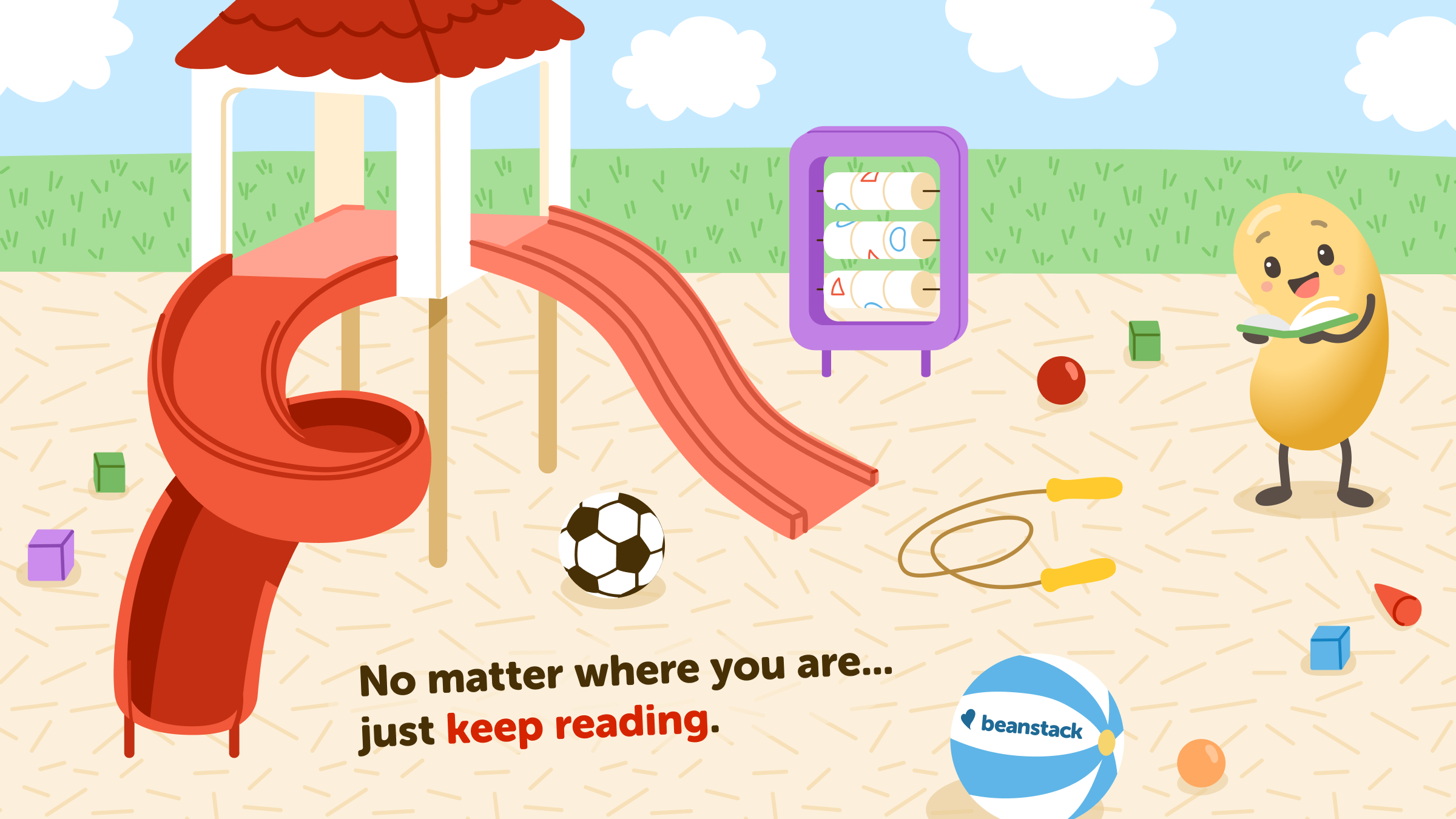 Social Assets: Benny Reading at the Playground